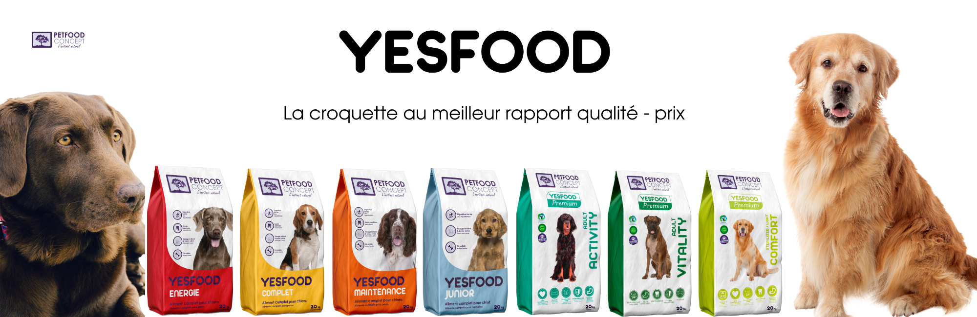 Petfood Concept - Aliments et accesoires pour chiens et chats